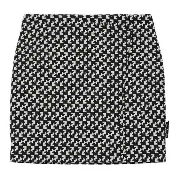 Off-White High-waisted Abstract Print Mini Skirt