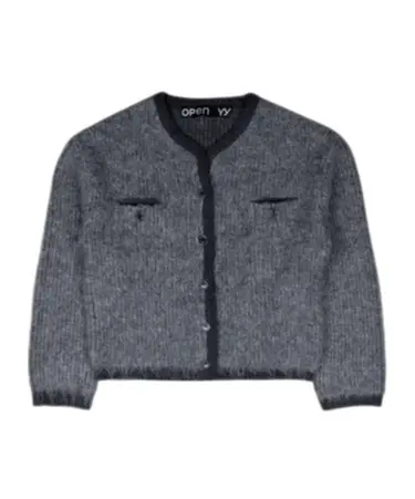 OPEN YY Shaggy Cardigan