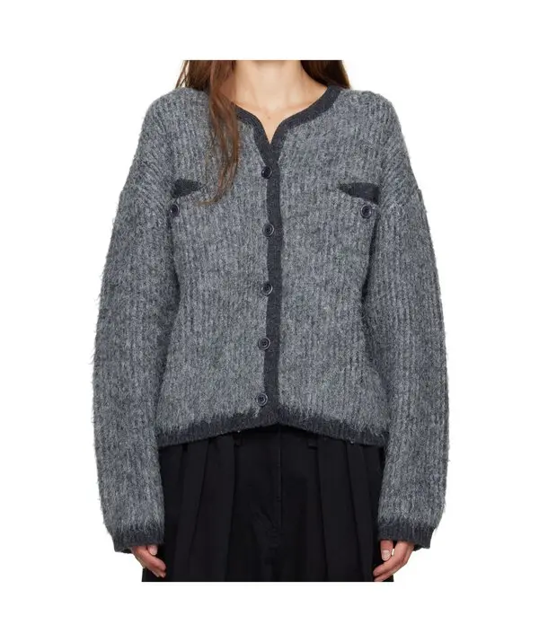 OPEN YY Shaggy Cardigan
