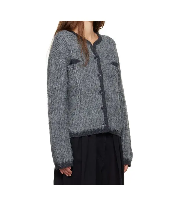 OPEN YY Shaggy Cardigan