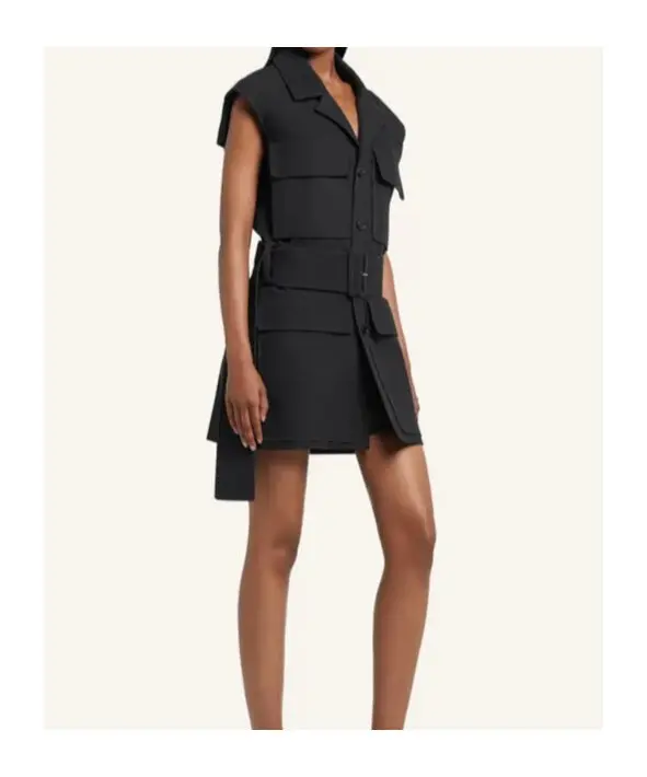 COURREGES Belted Utility Vest