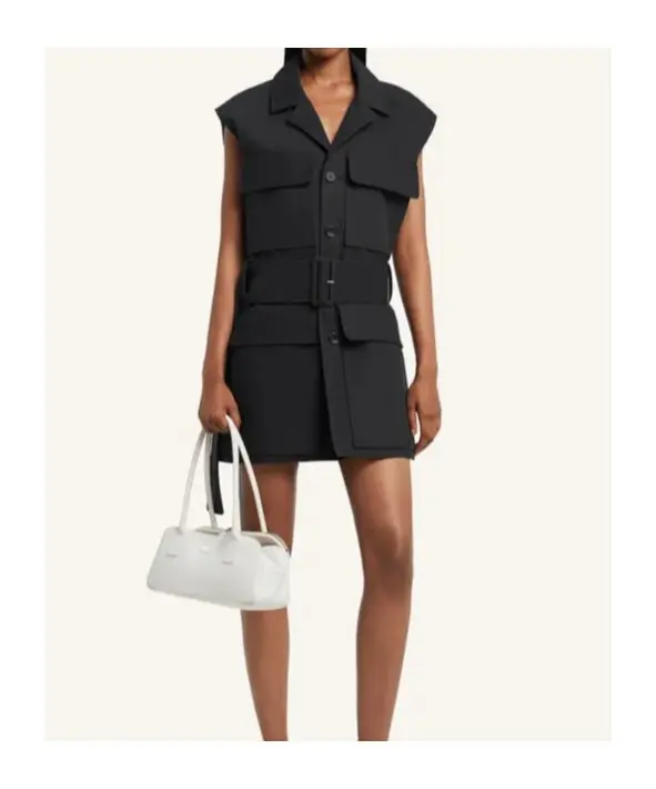 COURREGES Belted Utility Vest