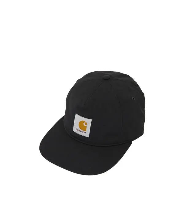 Carhartt Work In Progress Adair Logo Baseball Cap - Black