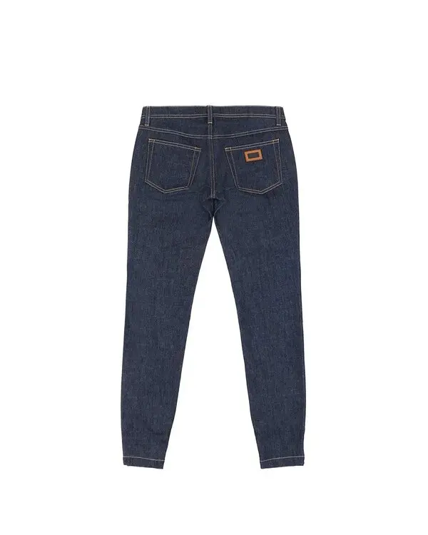 Dolce & Gabbana Logo Detail Jeans