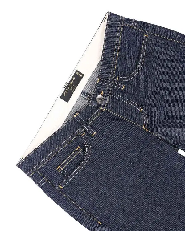 Dolce & Gabbana Logo Detail Jeans