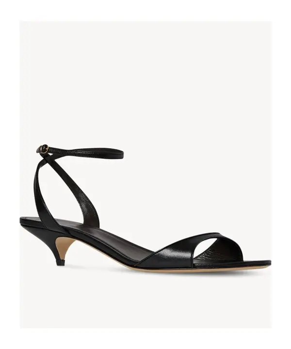 THE ROW 35mm Vika Sandals - Black
