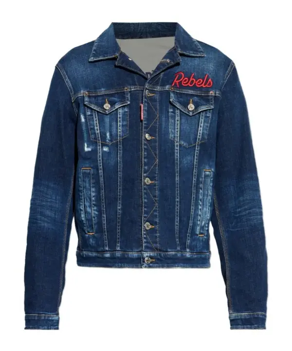 Dsquared2 Rebels Vintage Denim Jacket