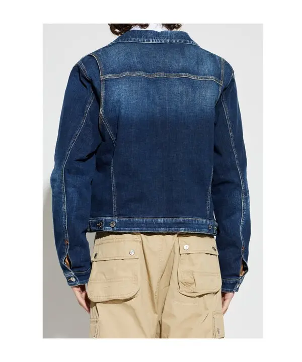 Dsquared2 Rebels Vintage Denim Jacket