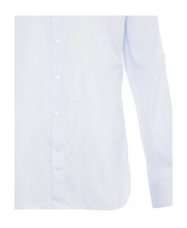Zegna Lapel Button Shirt - White