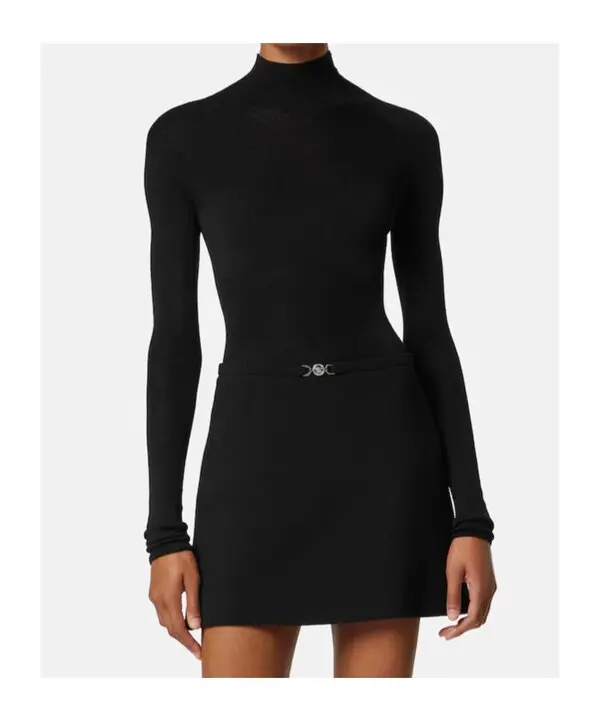 Versace Medusa '95 Mini Skirt - Black