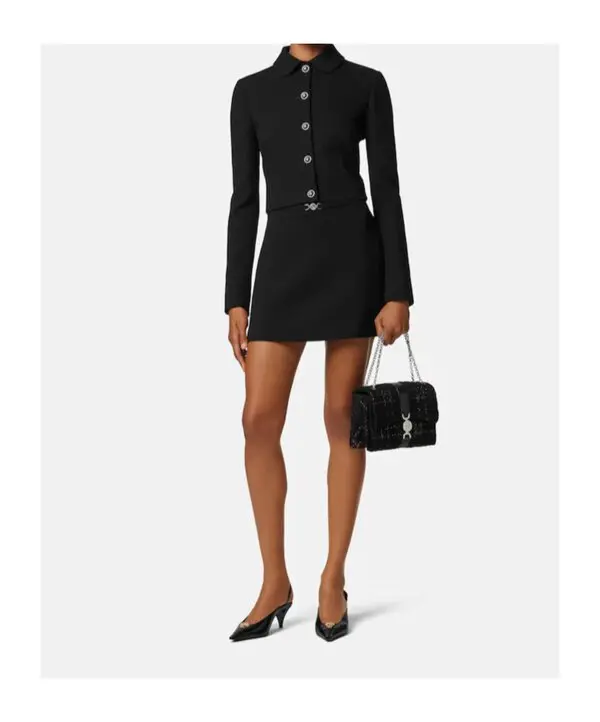 Versace Medusa '95 Mini Skirt - Black