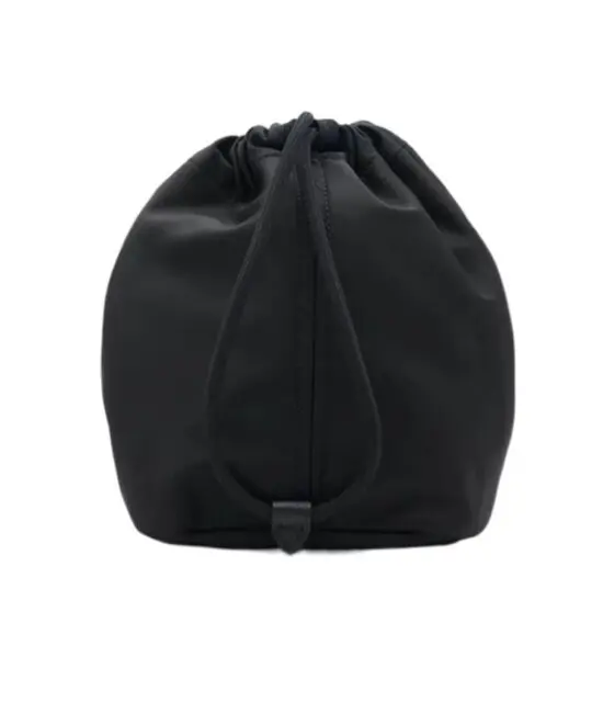Burberry Logo Plaque Drawstring Pouch