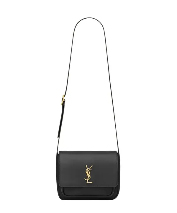 Saint Laurent Niki Logo Plaque Satchel Bag