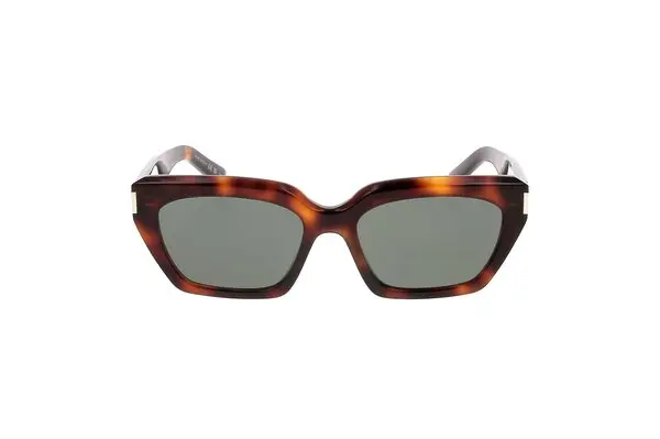 Saint Laurent Square Frame Sunglasses - Gray