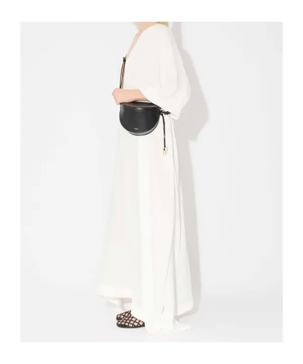 Alaïa Loose Fit V-neck Kaftan Dress