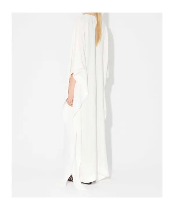 Alaïa Loose Fit V-neck Kaftan Dress