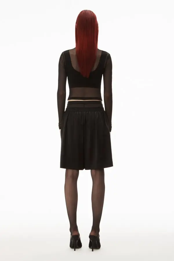 Alexander Wang Mesh Long-sleeved T-shirt