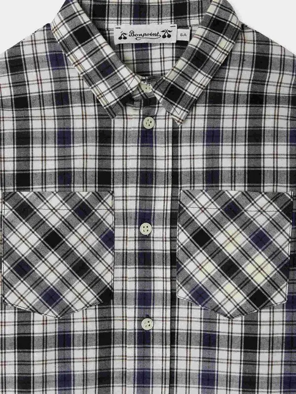 Bonpoint Altman Checked Pocket Shirt