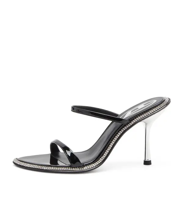 DIESEL® 90mm Crystal-embellished Stiletto Sandals