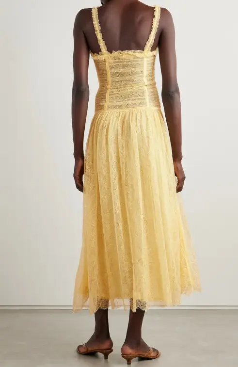Ulla Johnson Florelle Pleated Maxi Dress