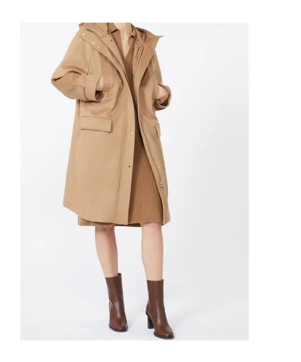 Max Mara Hooded Long Parka