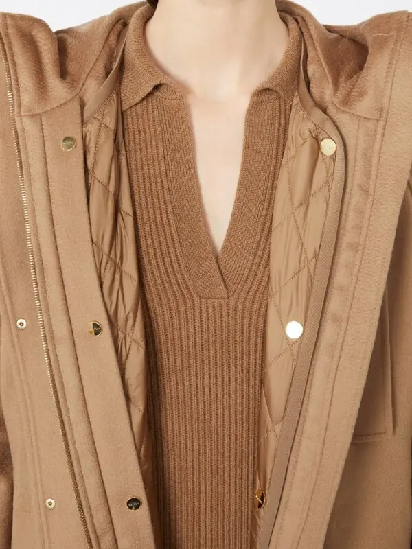 Max Mara Hooded Long Parka
