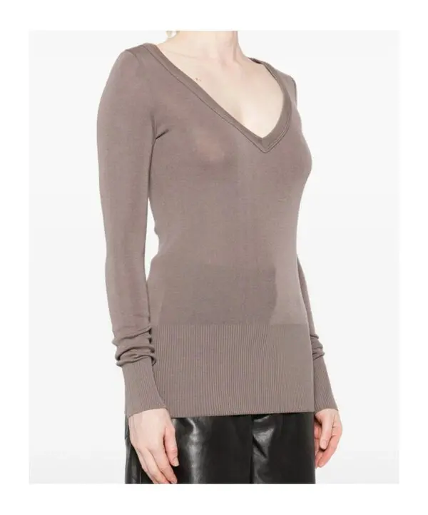 LEMAIRE Long Sleeve V-neck Sweater