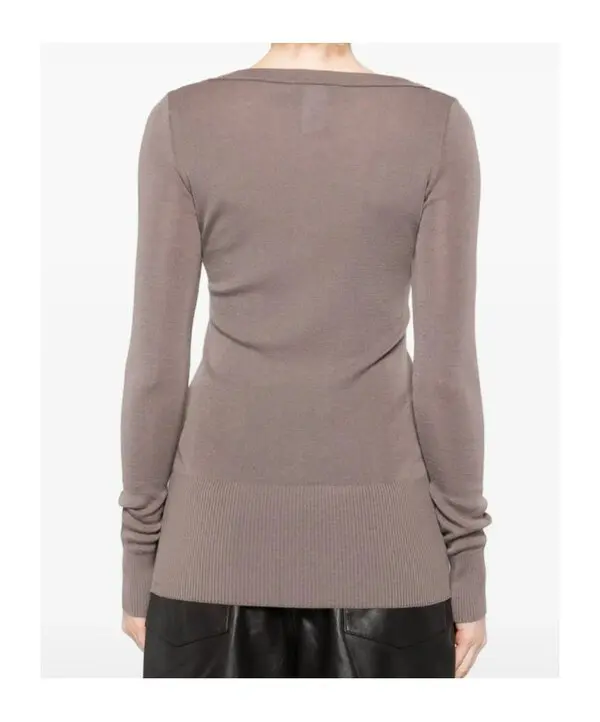 LEMAIRE Long Sleeve V-neck Sweater