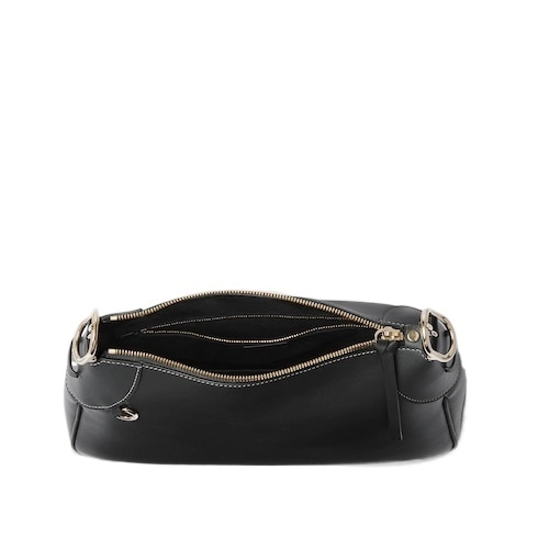 Gucci Gg Emblem Medium Shoulder Bag - Black