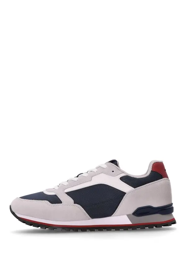Hugo Boss Panelled Sneakers - Multicolor