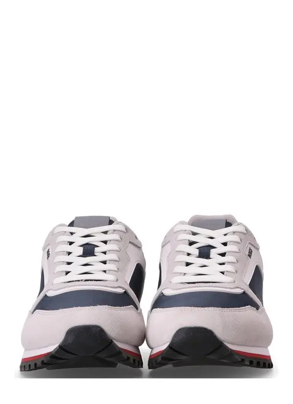 Hugo Boss Panelled Sneakers - Multicolor