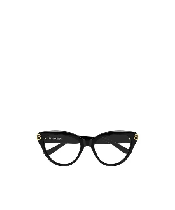 Balenciaga Cat Eye Frame Eyeglasses - Black