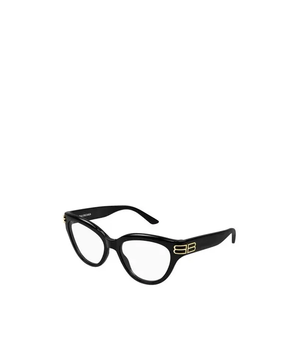 Balenciaga Cat Eye Frame Eyeglasses - Black