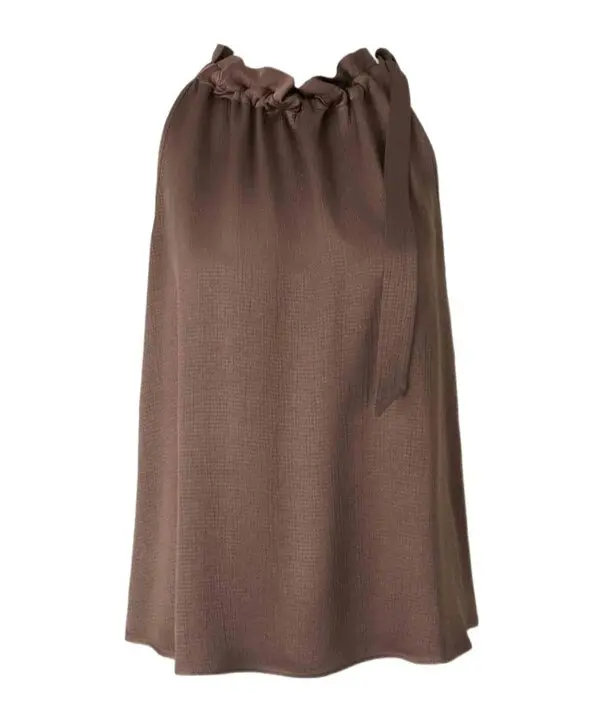 Peserico Sleeveless Drawstring Detail Vest
