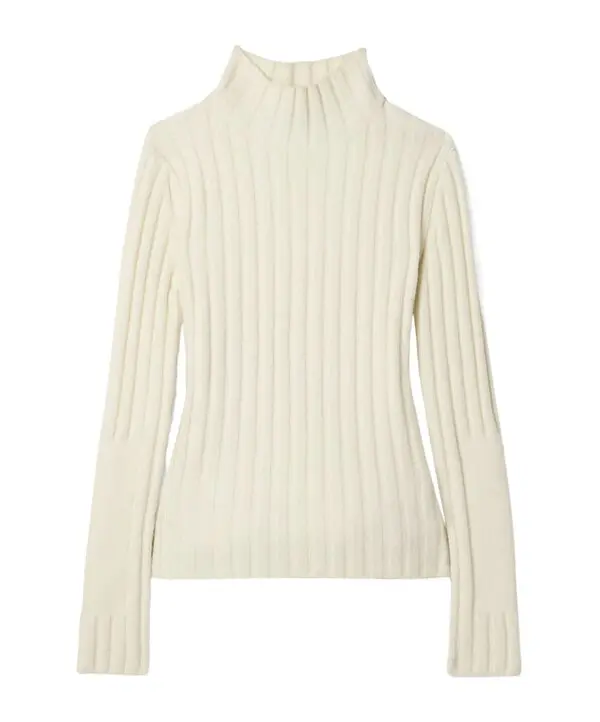 Proenza Schouler Ribbed Wool-blend Turtleneck Sweater