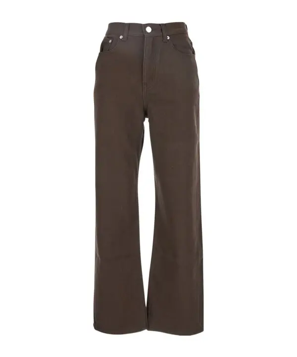 DUNST Essentiel Straight-leg Jeans - Black