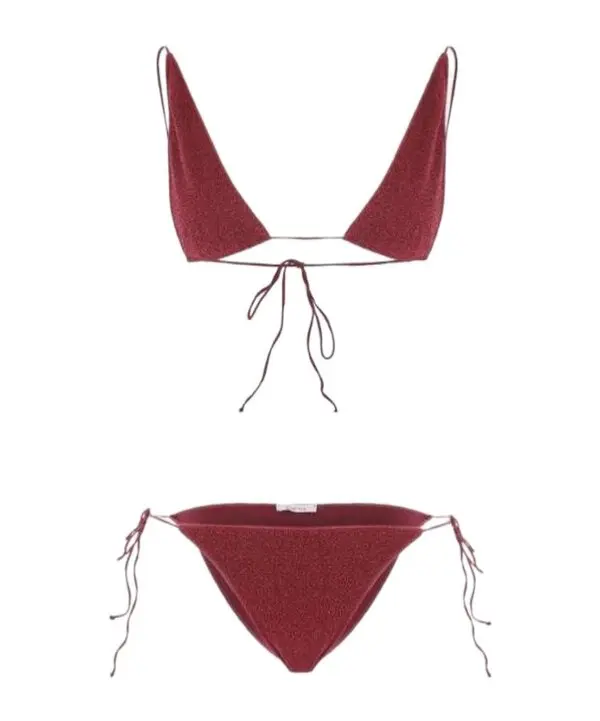 Oseree Two-piece Bikini - Red