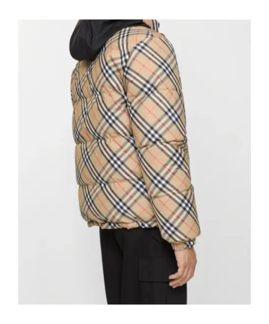 Burberry Checked Reversible Zip-up Jacket