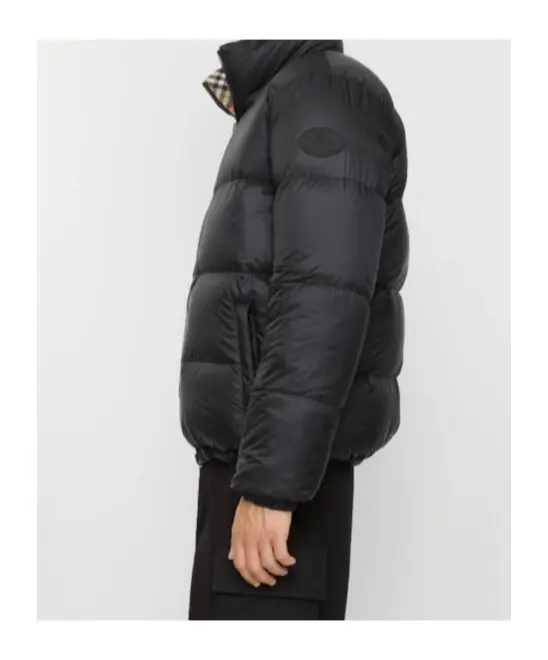 Burberry Checked Reversible Zip-up Jacket