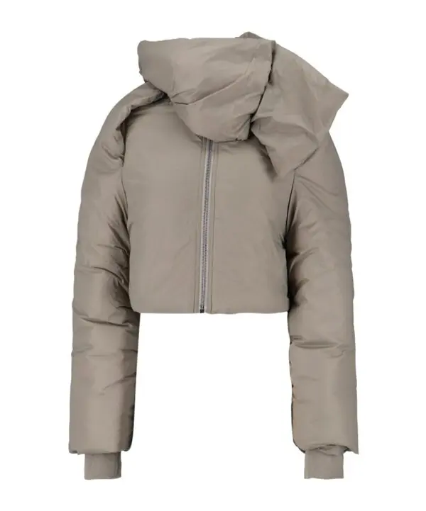 Rick Owens Convertible Cropped Jacket - Nude