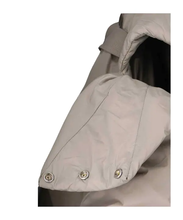 Rick Owens Convertible Cropped Jacket - Nude