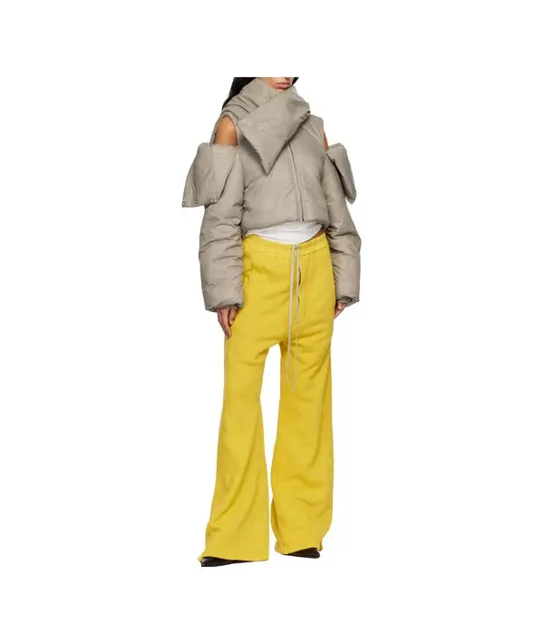 Rick Owens Convertible Cropped Jacket - Nude