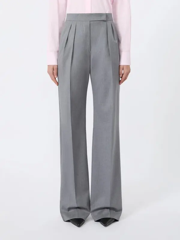 Max Mara Zimino Double Pleated Pants