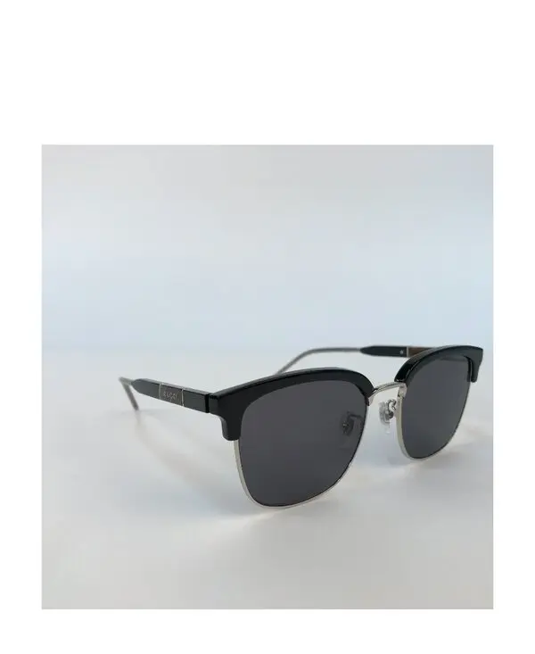 Gucci Logo Embellished Sunglasses - Purple