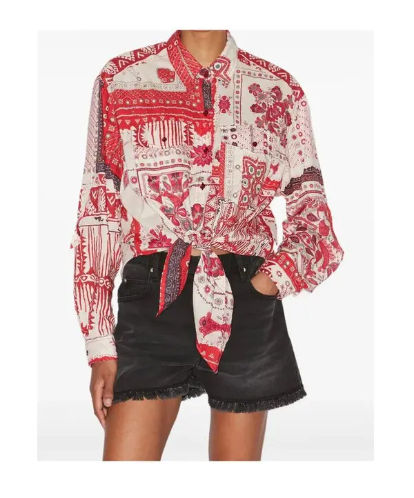 Isabel Marant Étoile Nathy Tie-up Shirt