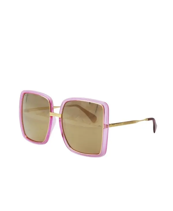 Gucci Oversized Frame Two-tone Sunglasses
