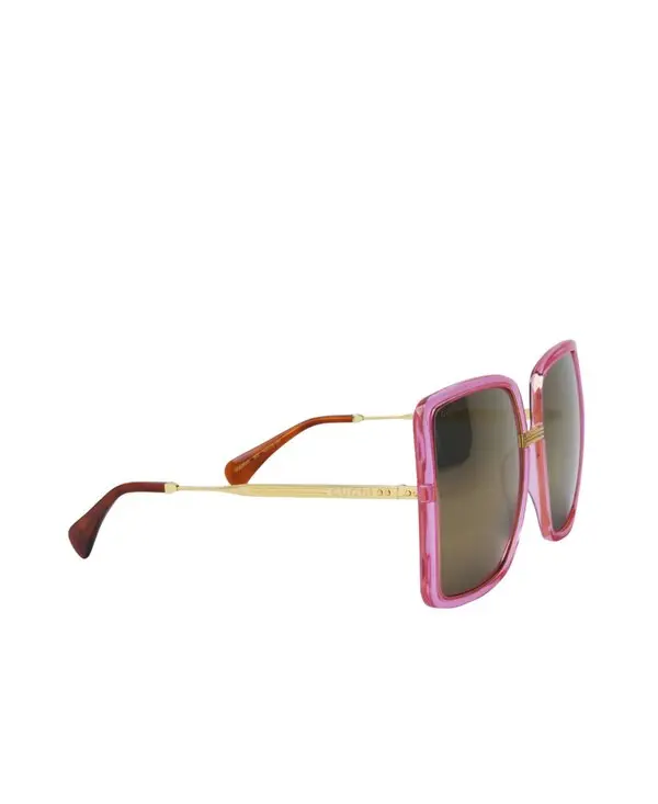 Gucci Oversized Frame Two-tone Sunglasses