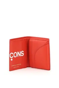 Comme Des Garçons Large Logo Print Wallet