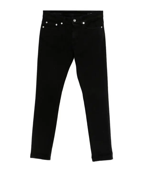 DONDUP Monroe 5-pocket Cotton Denim Jeans - Black
