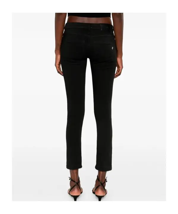 DONDUP Monroe 5-pocket Cotton Denim Jeans - Black